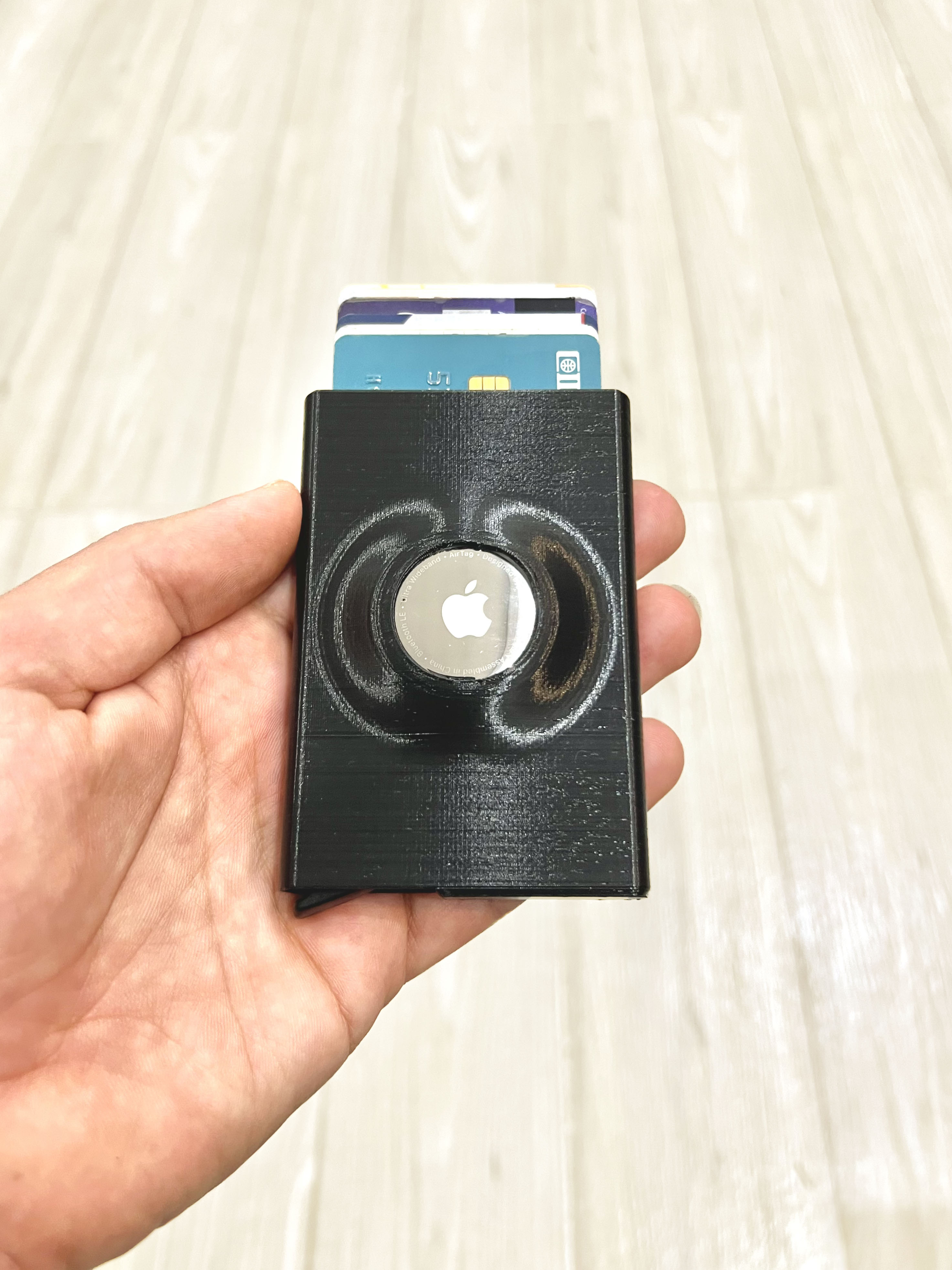 Airtag Case for Metal Wallet RFID Blocking by Hossam Riyad | Download ...