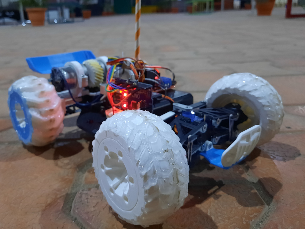 DC Motor Mount for Carduino V2 by KushagraK7 | Download free STL model ...