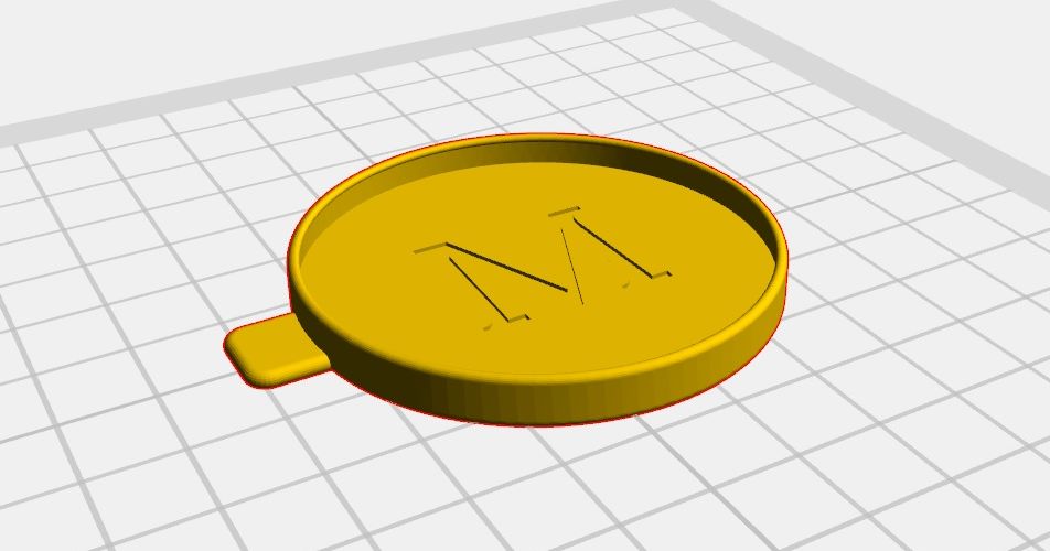 Monogrammed Cap for Drinks Can by Ace Rimmer | Download free STL model ...