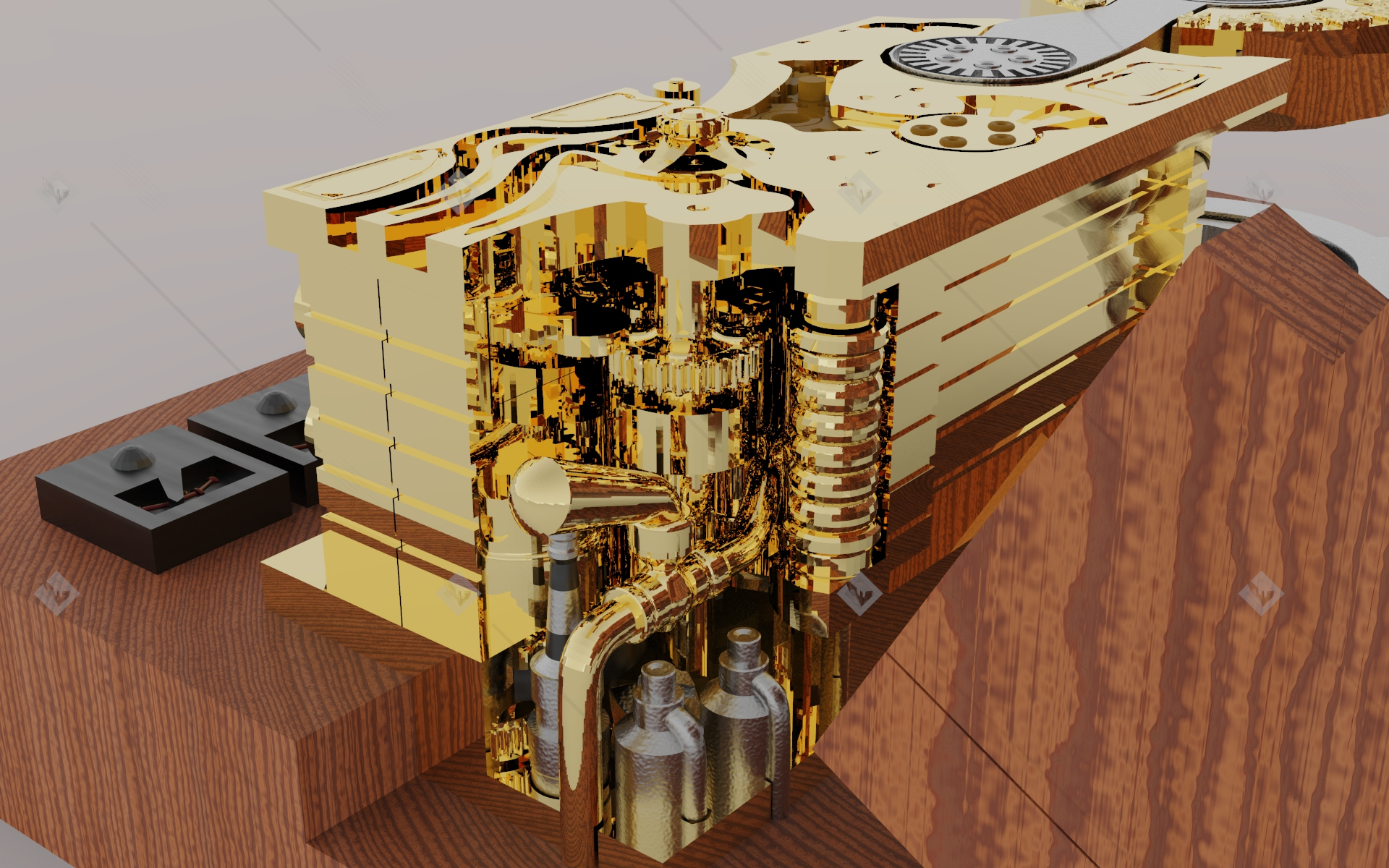 Time Machine Dark fan art - stylized by L. C. Costa | Download free STL ...