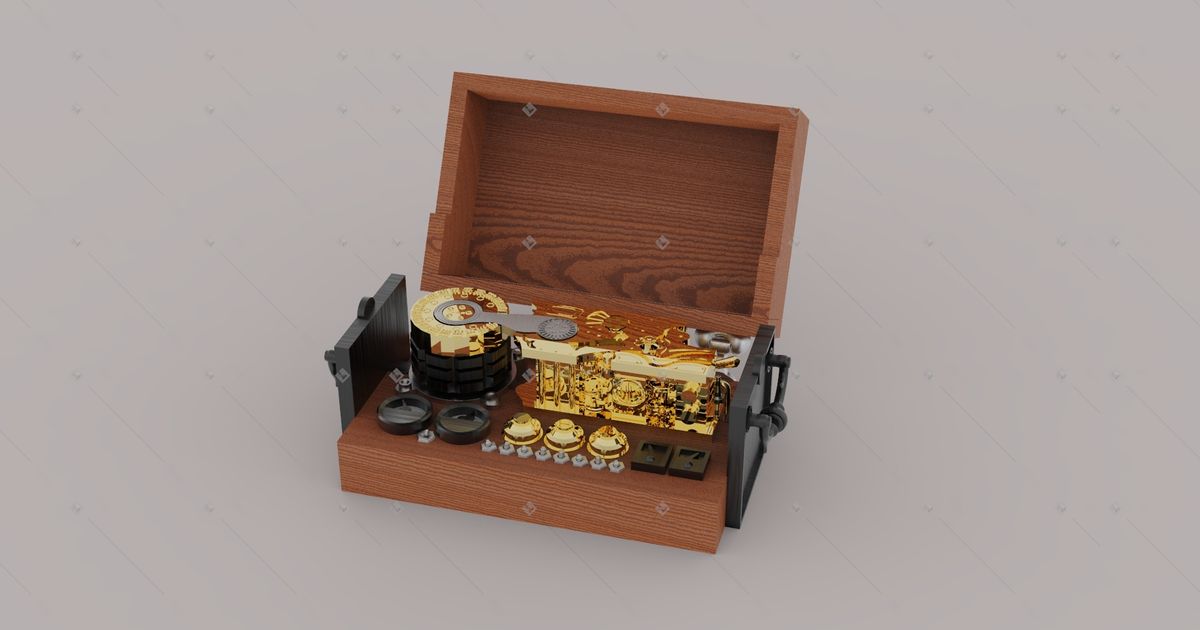 Time Machine Dark fan art - stylized by L. C. Costa | Download free STL ...