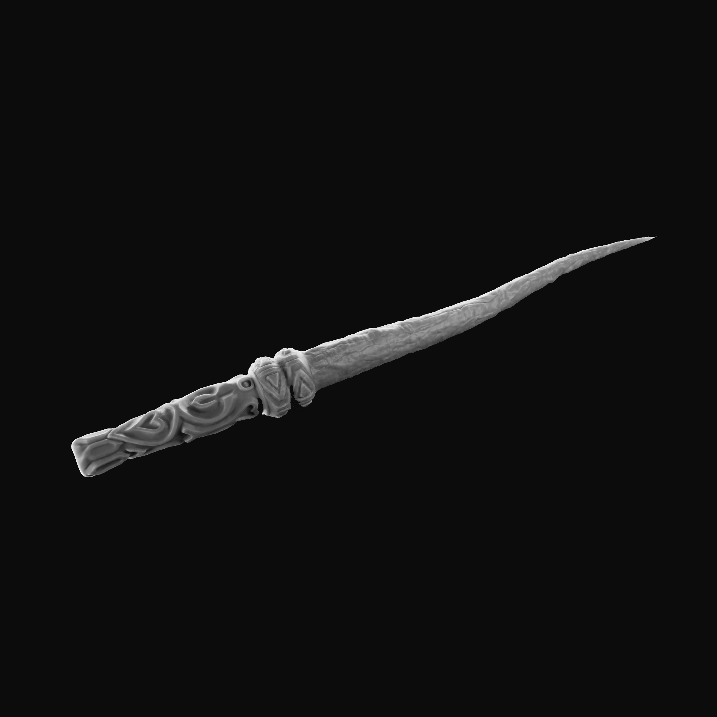 Enchanting 3D Printable Wand by Matteo Pascale | Download free STL ...