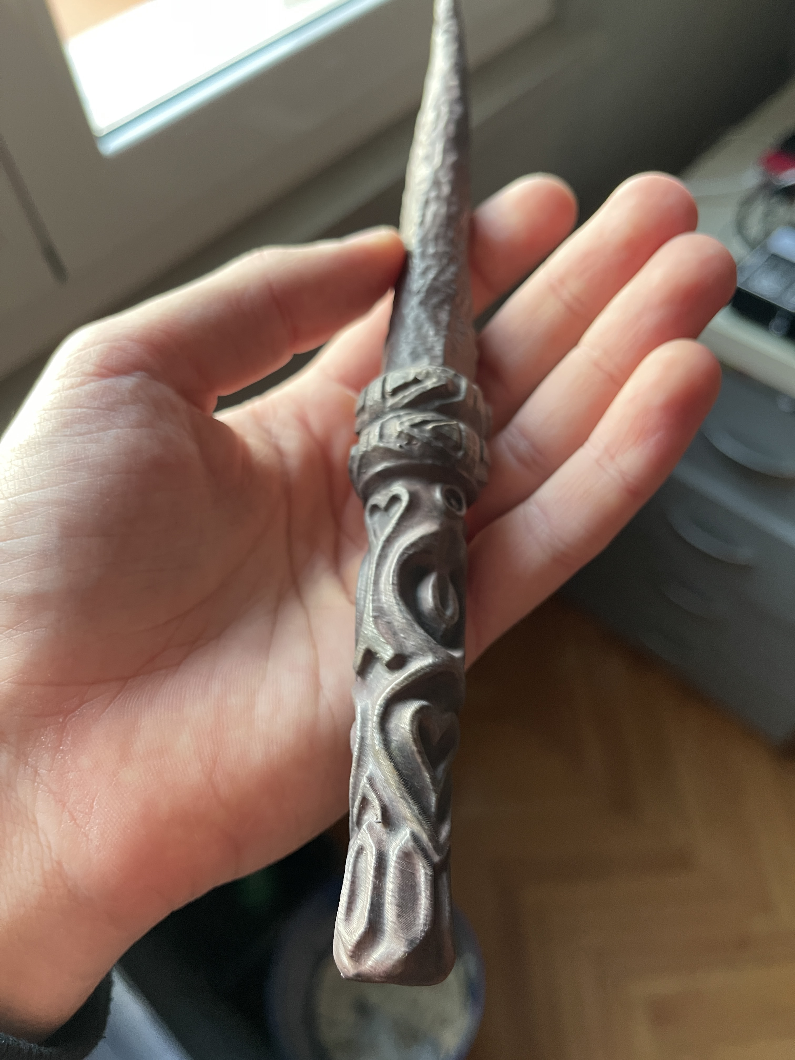 Enchanting 3D Printable Wand by Matteo Pascale | Download free STL ...