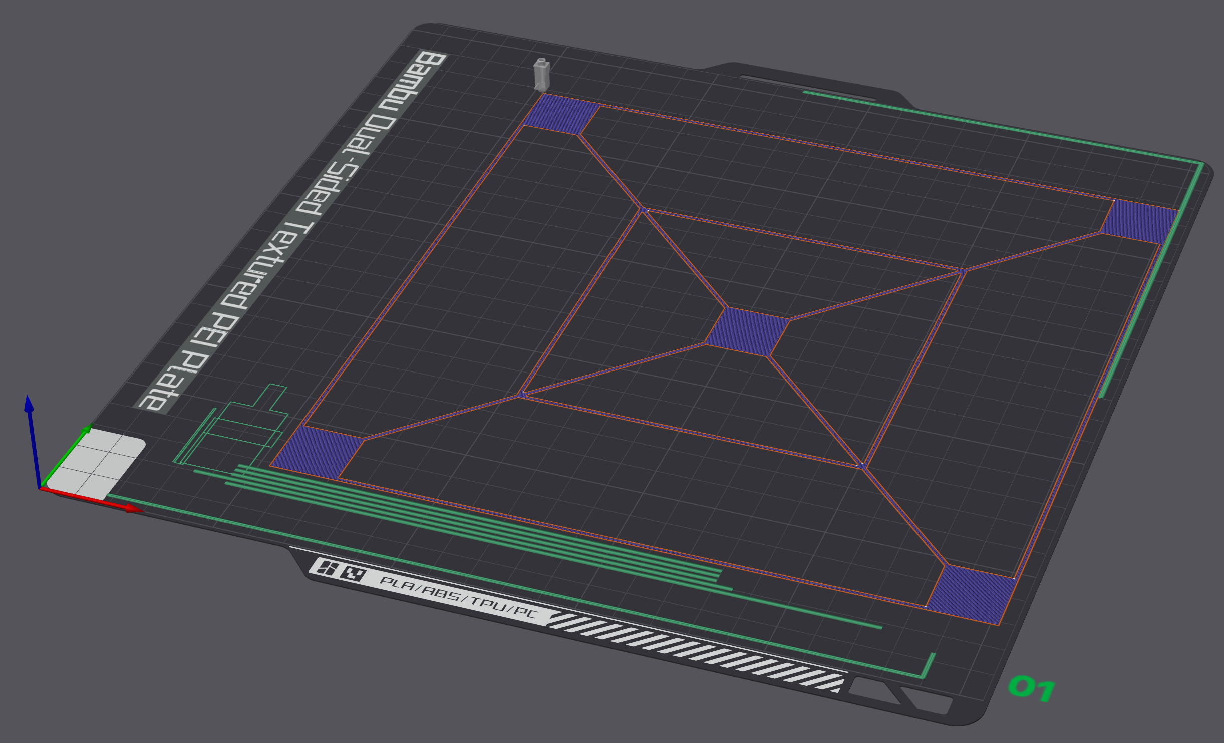 BAMBU LAB X1C AND P1P FIRST LAYER TEST by 3DPrintBurgas | Download free ...