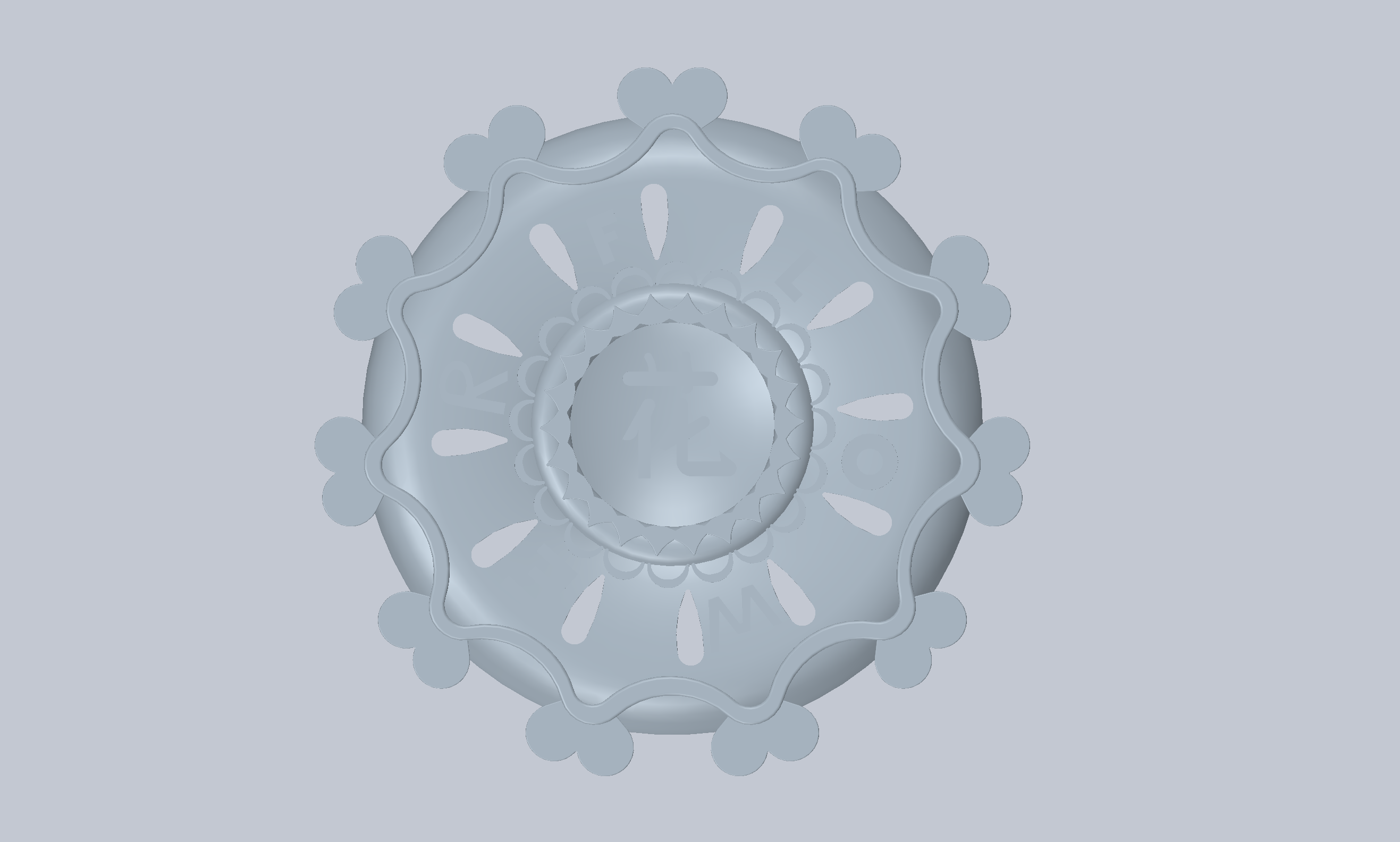 Maker Coin: The Flower by W en xin Lu | Download free STL model ...