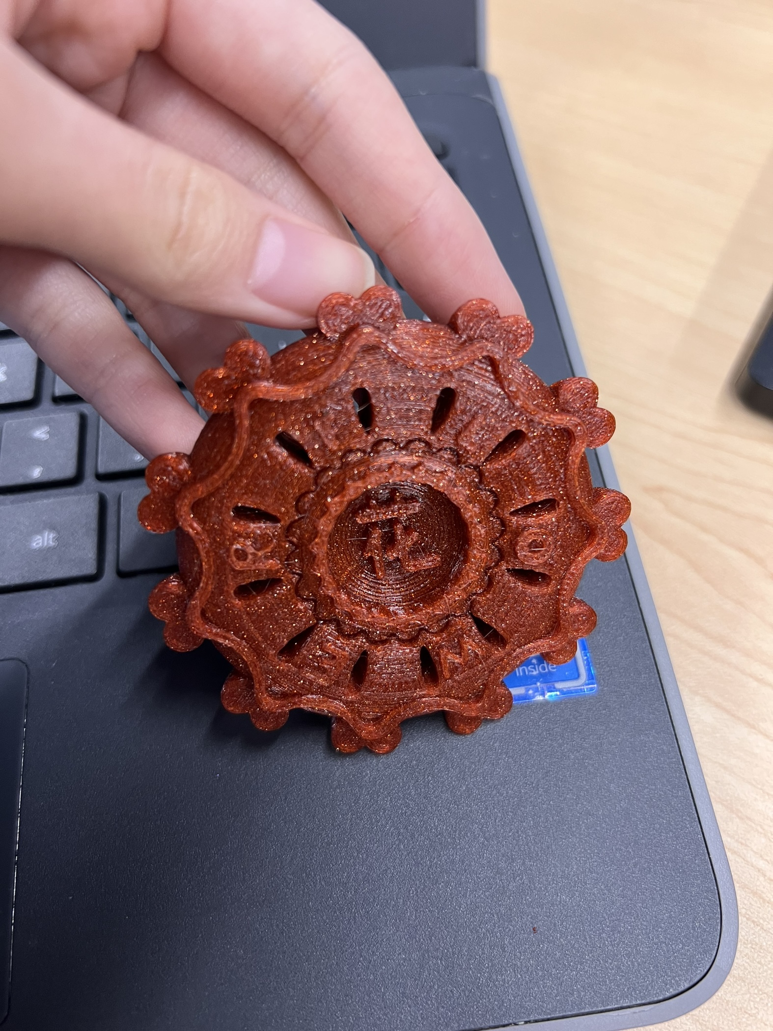 Maker Coin: The Flower by W en xin Lu | Download free STL model ...