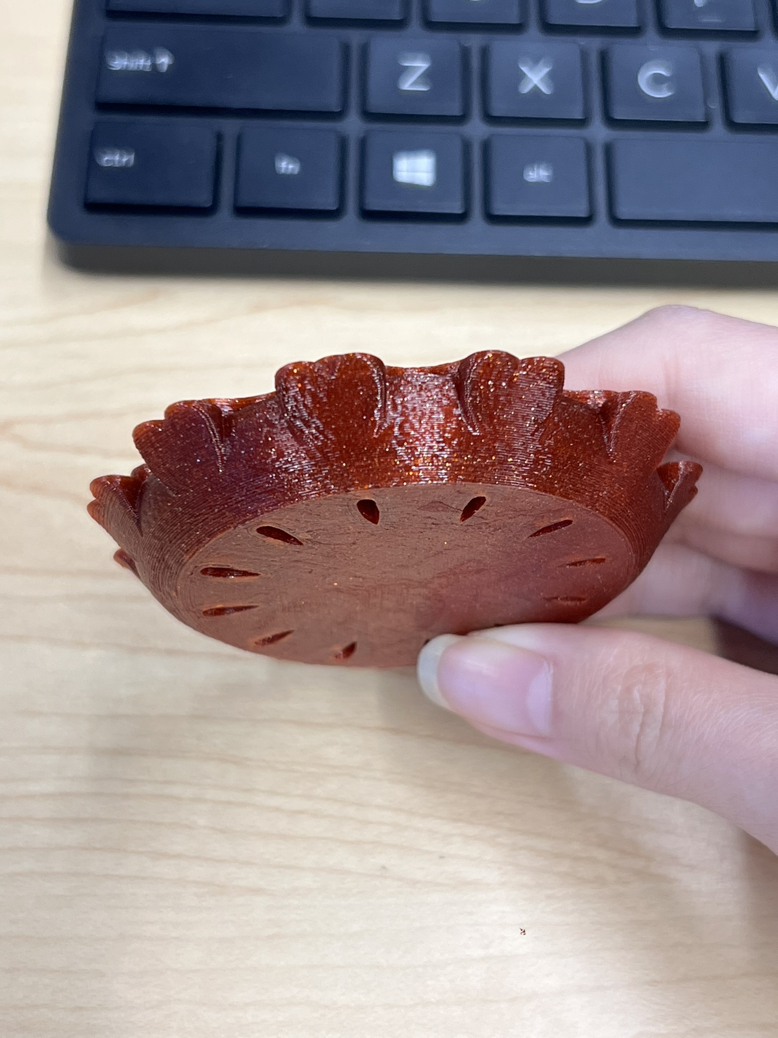 Maker Coin: The Flower by W en xin Lu | Download free STL model ...