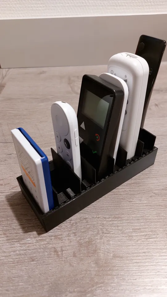 Adjustable remote control tray by Wilko | Download free STL model ...