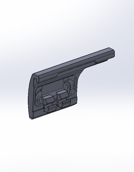 Housing Top Lock Buckle for GoPro Hero 5 by Toljan | Download free STL ...