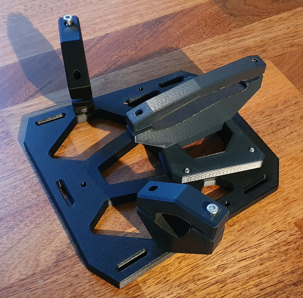 Yamaha TDM 850 Pannier Rack w. Mounts - Gepäckträger (3VD 4TX) mit ...