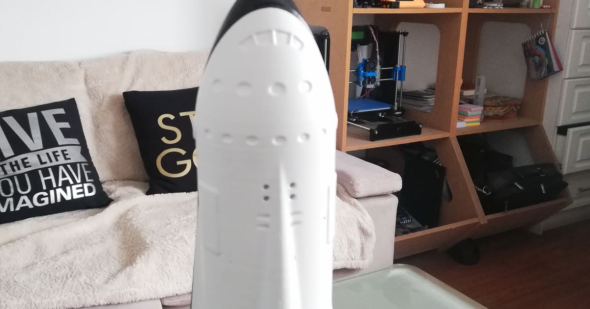SpaceX BFR by Eduardo Mogrovejo | Download free STL model | Printables.com