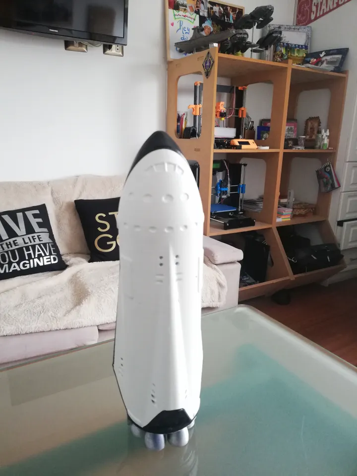 SpaceX BFR by Eduardo Mogrovejo | Download free STL model | Printables.com