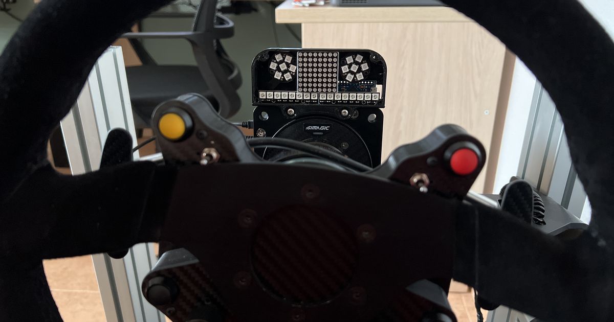 Simagic Alpha Mini Dashboard by Javi91ac | Download free STL model ...