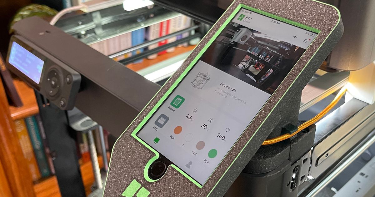 XTouch / P1Touch Corner Stand (P1S und P1P) Remixed by Lucyna Kushinada ...