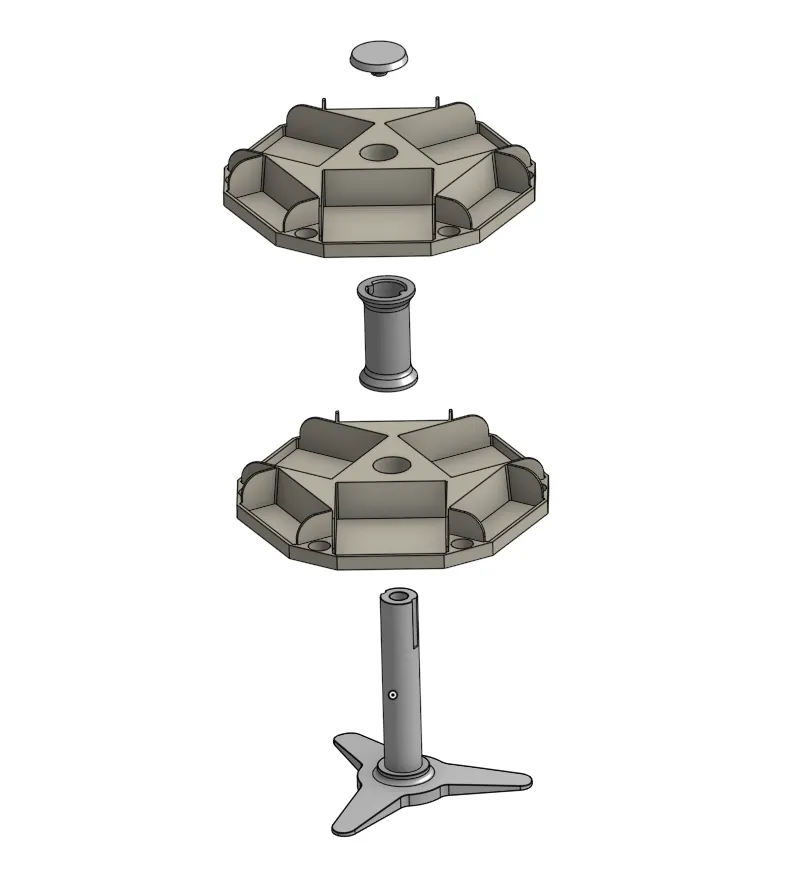 Tea turntable by MK | Download free STL model | Printables.com