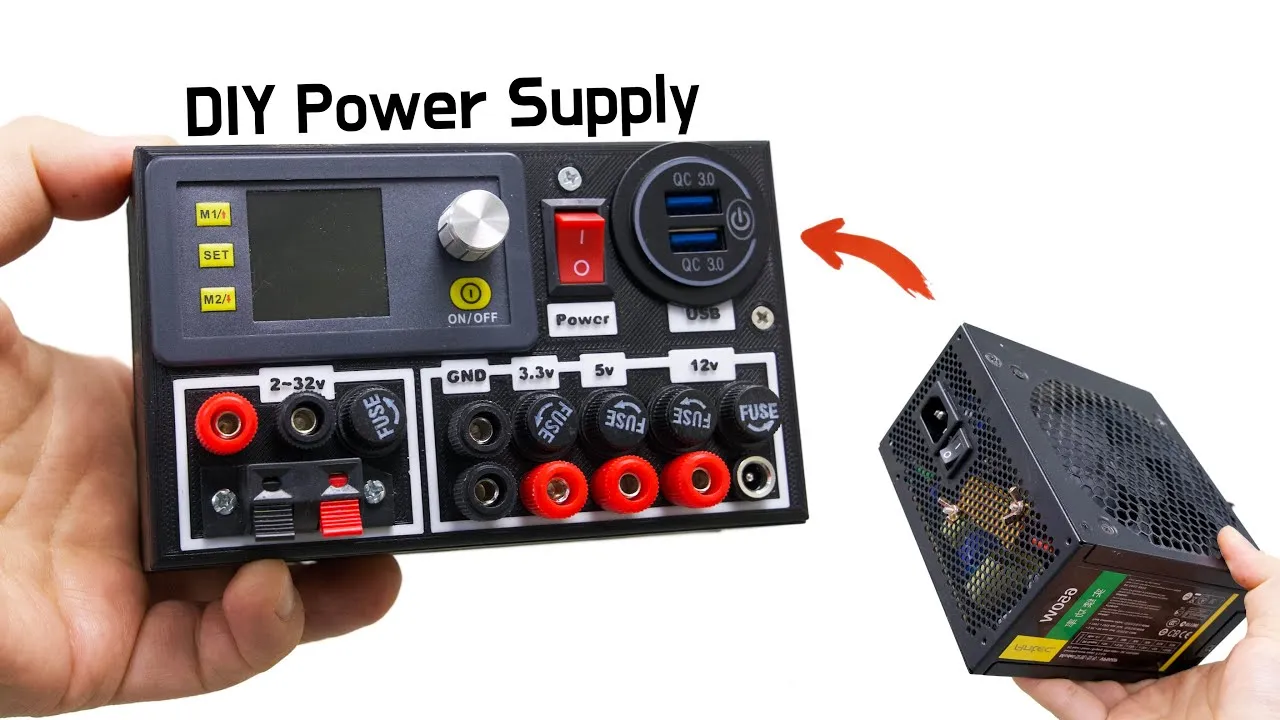 ATX Power Supply by Maker-Y | Download free STL model | Printables.com