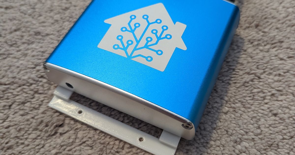 Home Assistant Blue Mounting Bracket by Kevin | Download free STL model ...