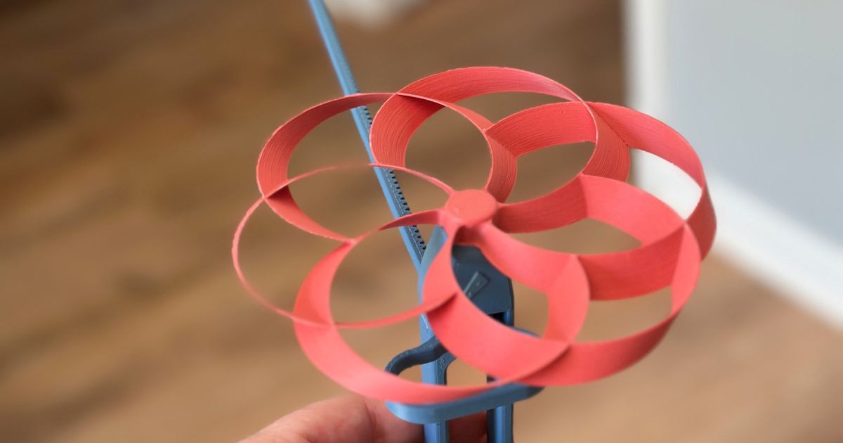 Toroidal 6 blade propeller by Ian | Download free STL model ...