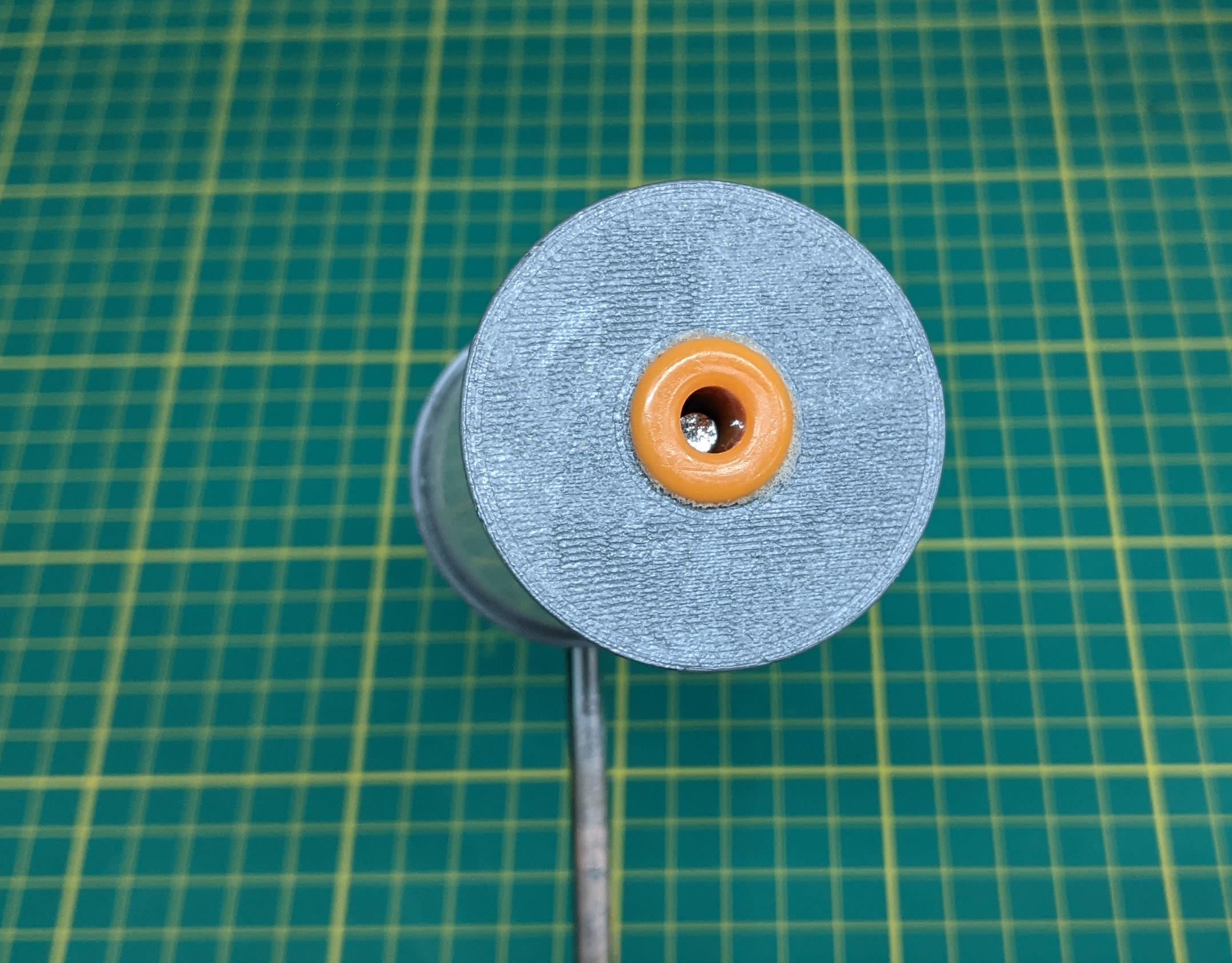 Pivoting filament spool holder for cube frame direct drive printer by ...