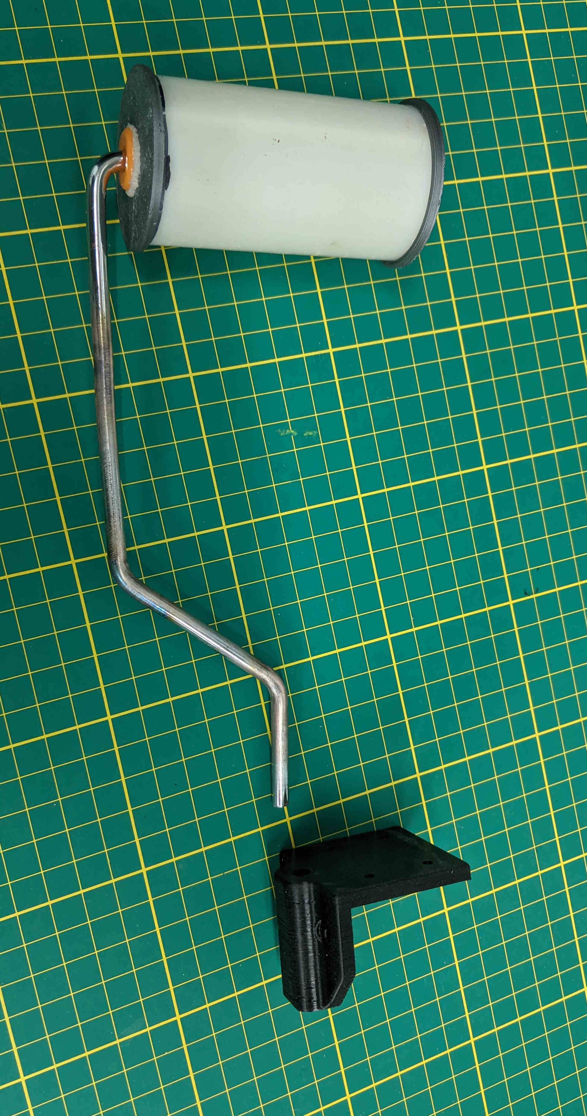 Pivoting filament spool holder for cube frame direct drive printer by ...