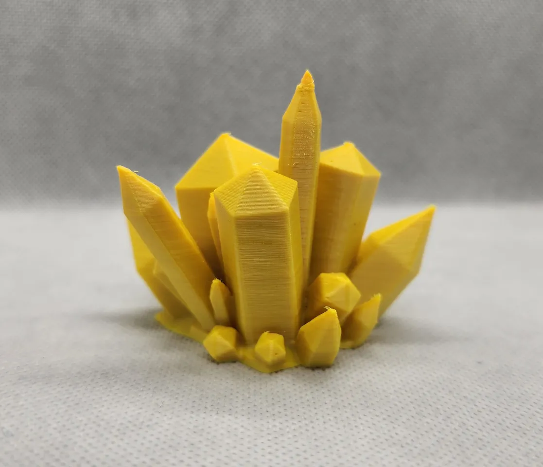 Crystal Cluster ⧋ by Triple G Workshop | Download free STL model ...