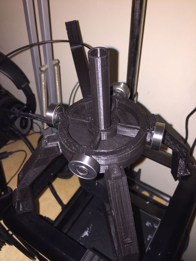 M3D Horizontal overhead filament holder by BearThatCodes | Download ...