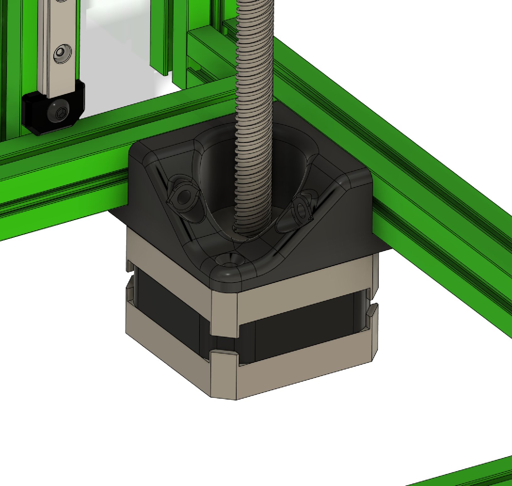 Voron corner bracket for z-axis stepper by BrendonBuilds | Download ...