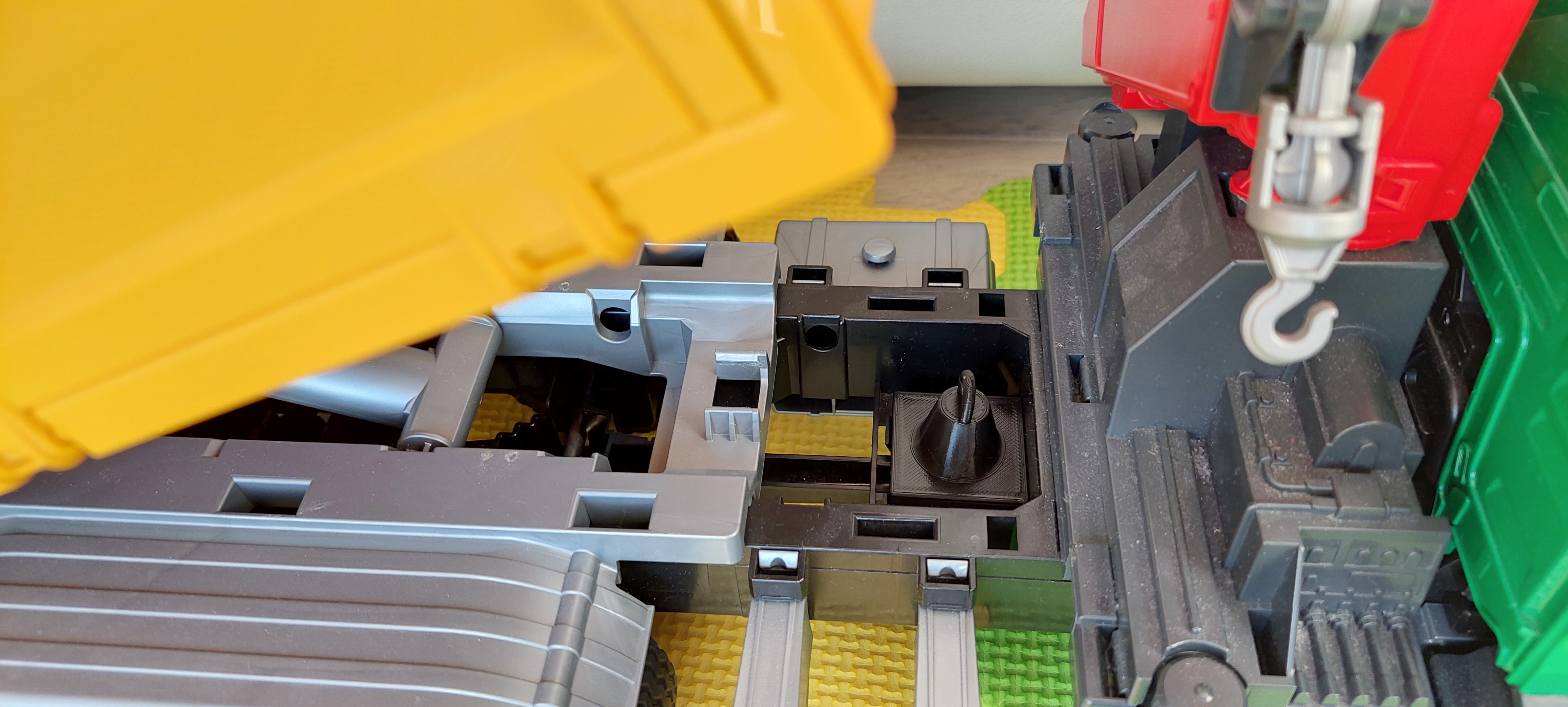 Bruder/Lego duplo hook by Tomikad | Download free STL model ...