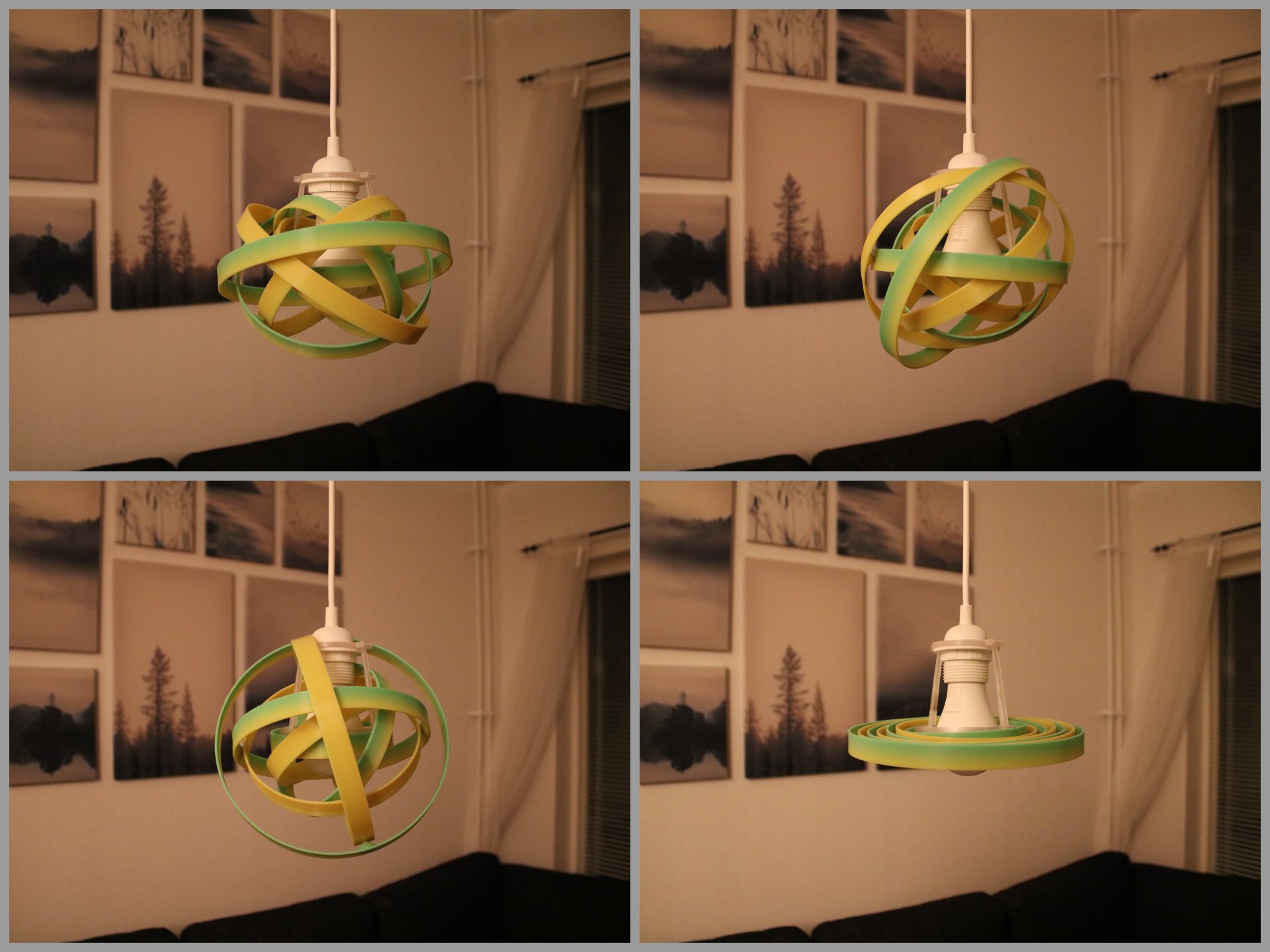 Customizable gyro lamp shade by Harald Andersson | Download free STL ...