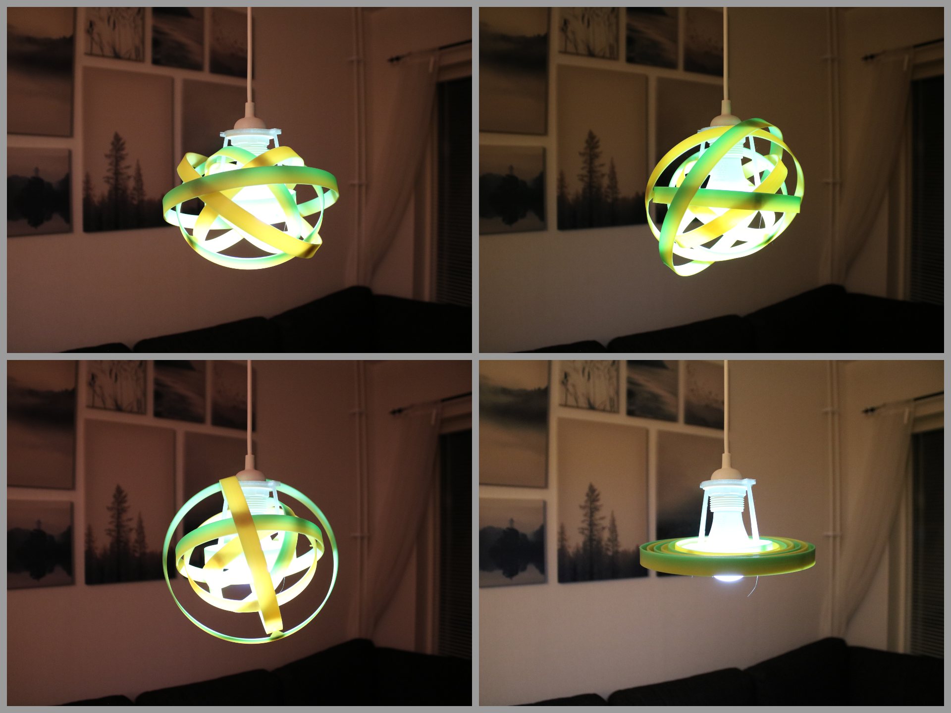 Customizable gyro lamp shade by Harald Andersson | Download free STL ...