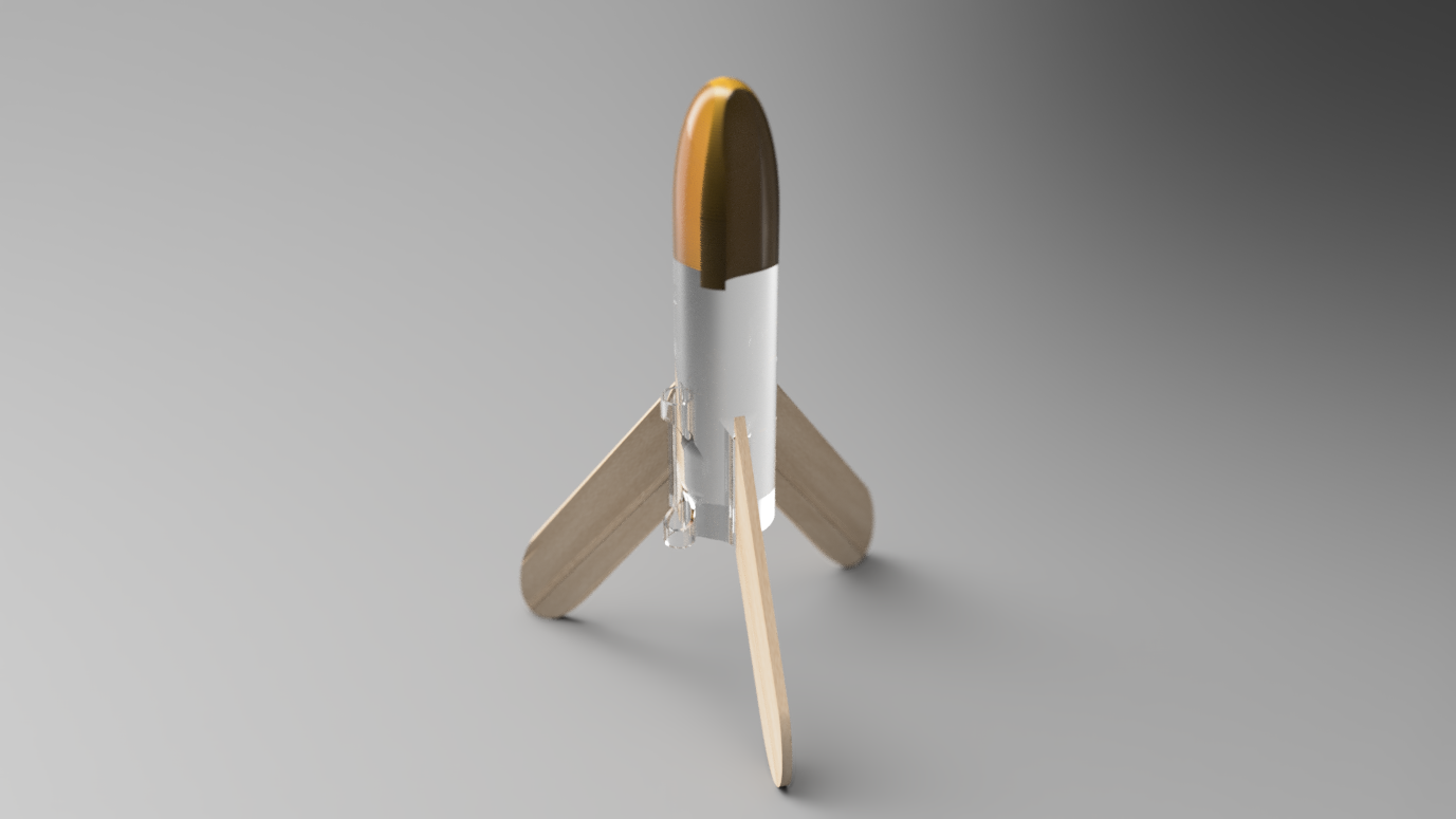 Mini Rocket (Tumble Recovery) by Bytes of Carbon | Download free STL ...