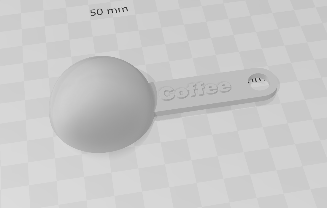 Parametrized measuring scoop by Paul Montembeault | Download free STL ...