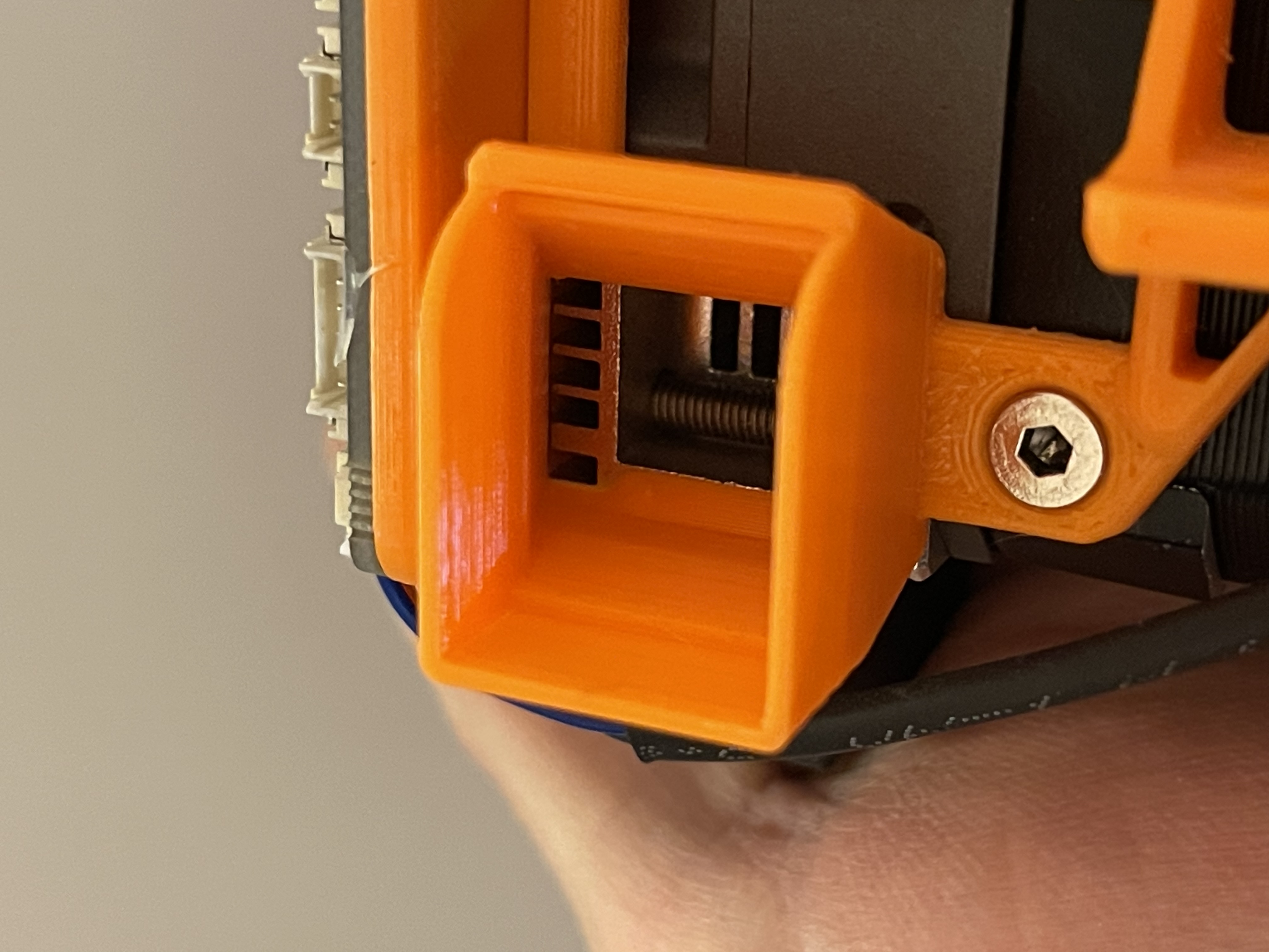 Ultimate 5015 Hot End Fan Upgrade for Ender 3 S1 (Pro) + Sprite Extruder by race85com | Download ...