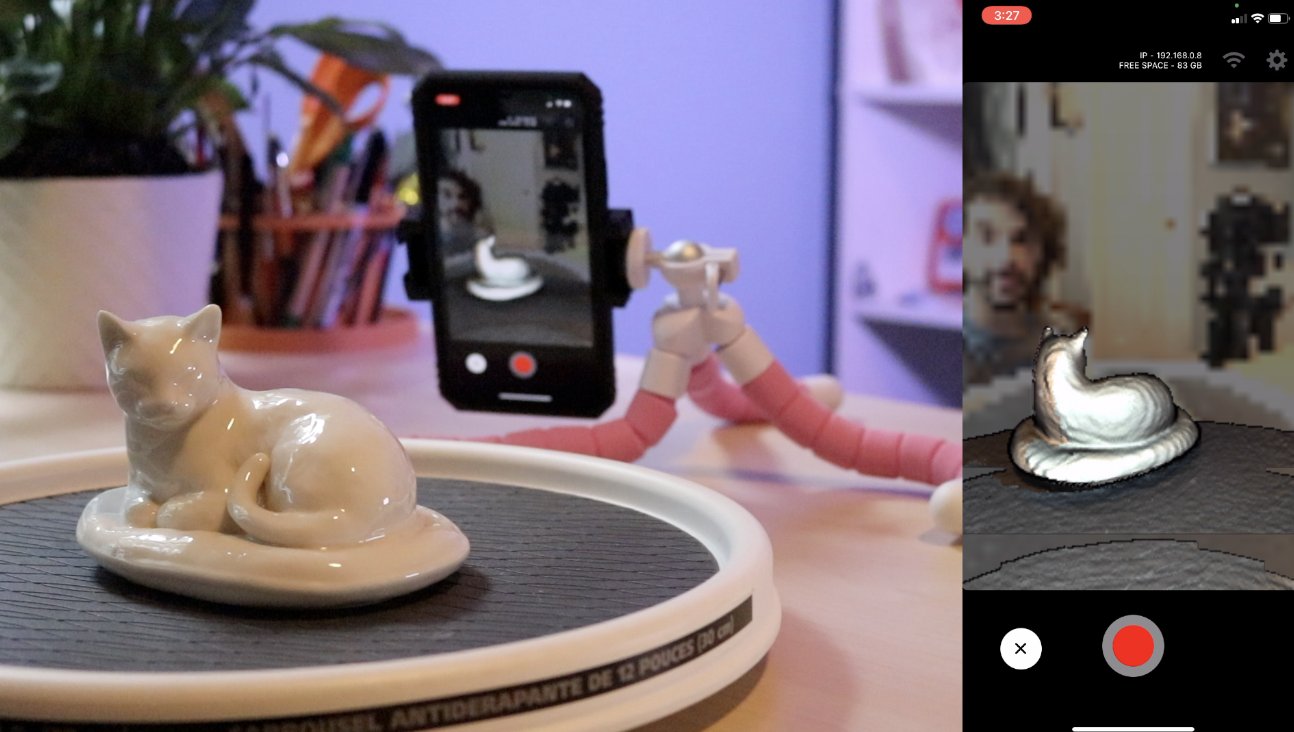 #Scantober CopyCat / 3D Scanned Cat Using Scandy Pro iOS Scanning App ...