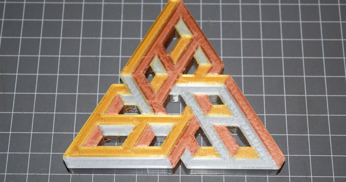 Impossible Triangle 1 by Clod Stomper Productions | Download free STL ...