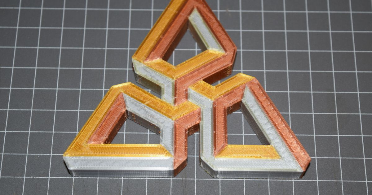 Impossible Triangle 2 by Clod Stomper Productions | Download free STL ...