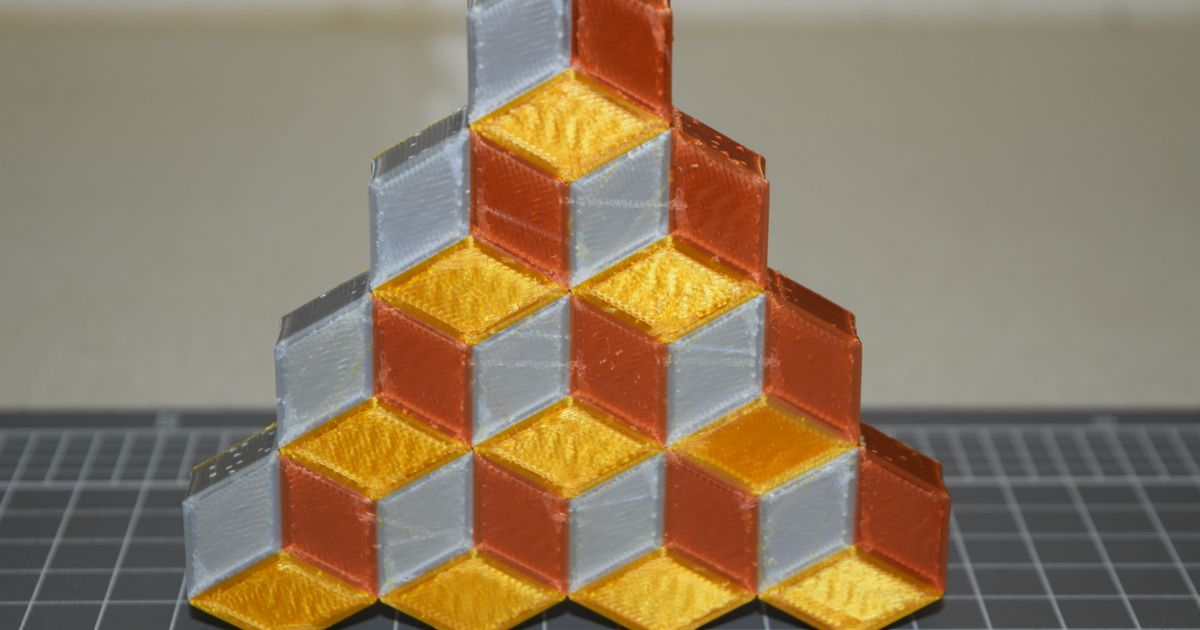 Optical Illusion 2 by Clod Stomper | Download free STL model ...