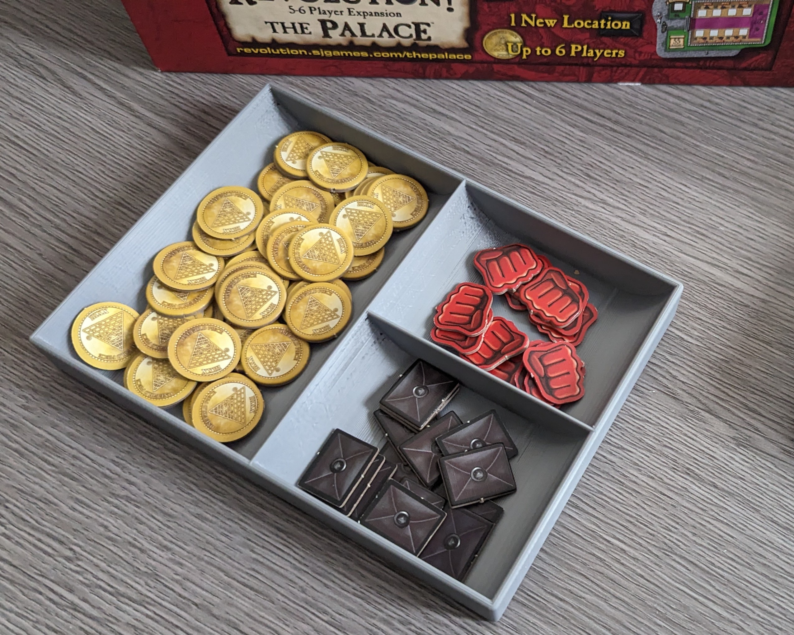 Revolution! Box Insert by RayJay | Download free STL model | Printables.com