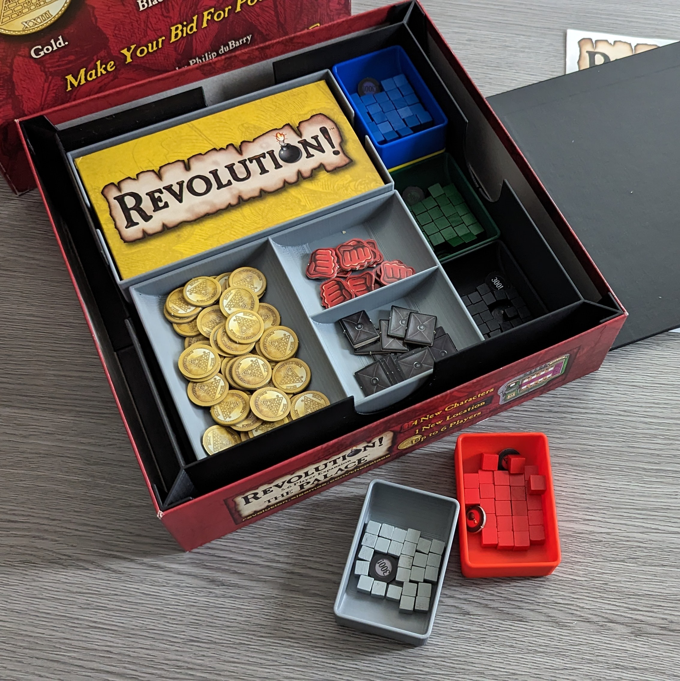 Revolution! Box Insert by RayJay | Download free STL model | Printables.com