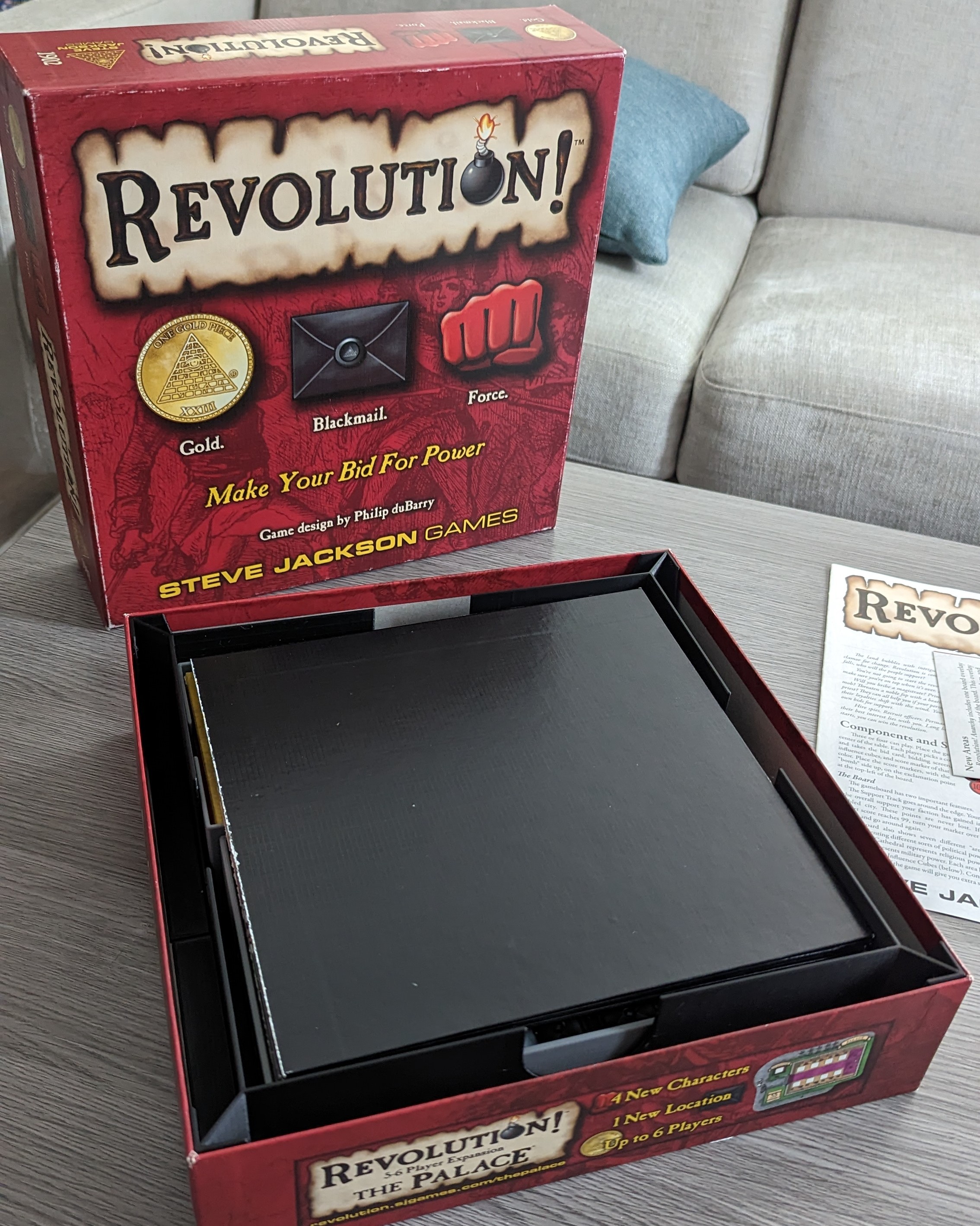 Revolution! Box Insert by RayJay | Download free STL model | Printables.com