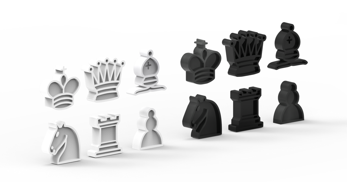 Schach Figuren magnetisch by AL | Download free STL model | Printables.com