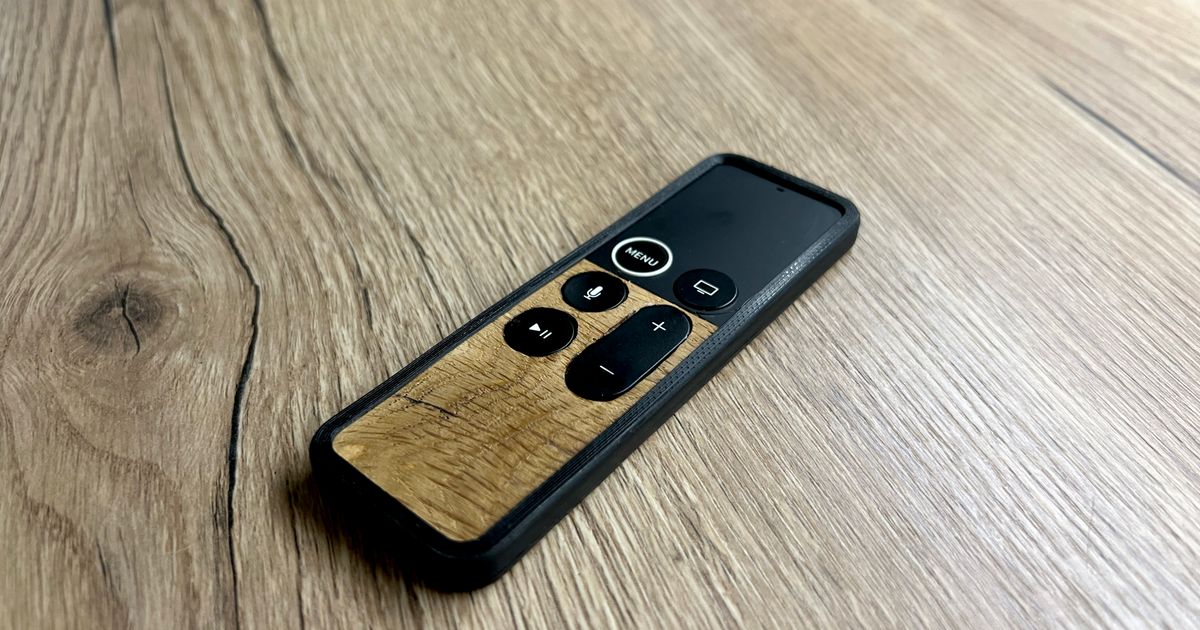 Apple TV Remote (1st gen Siri Remote) | Two piece case by Marek Binder ...