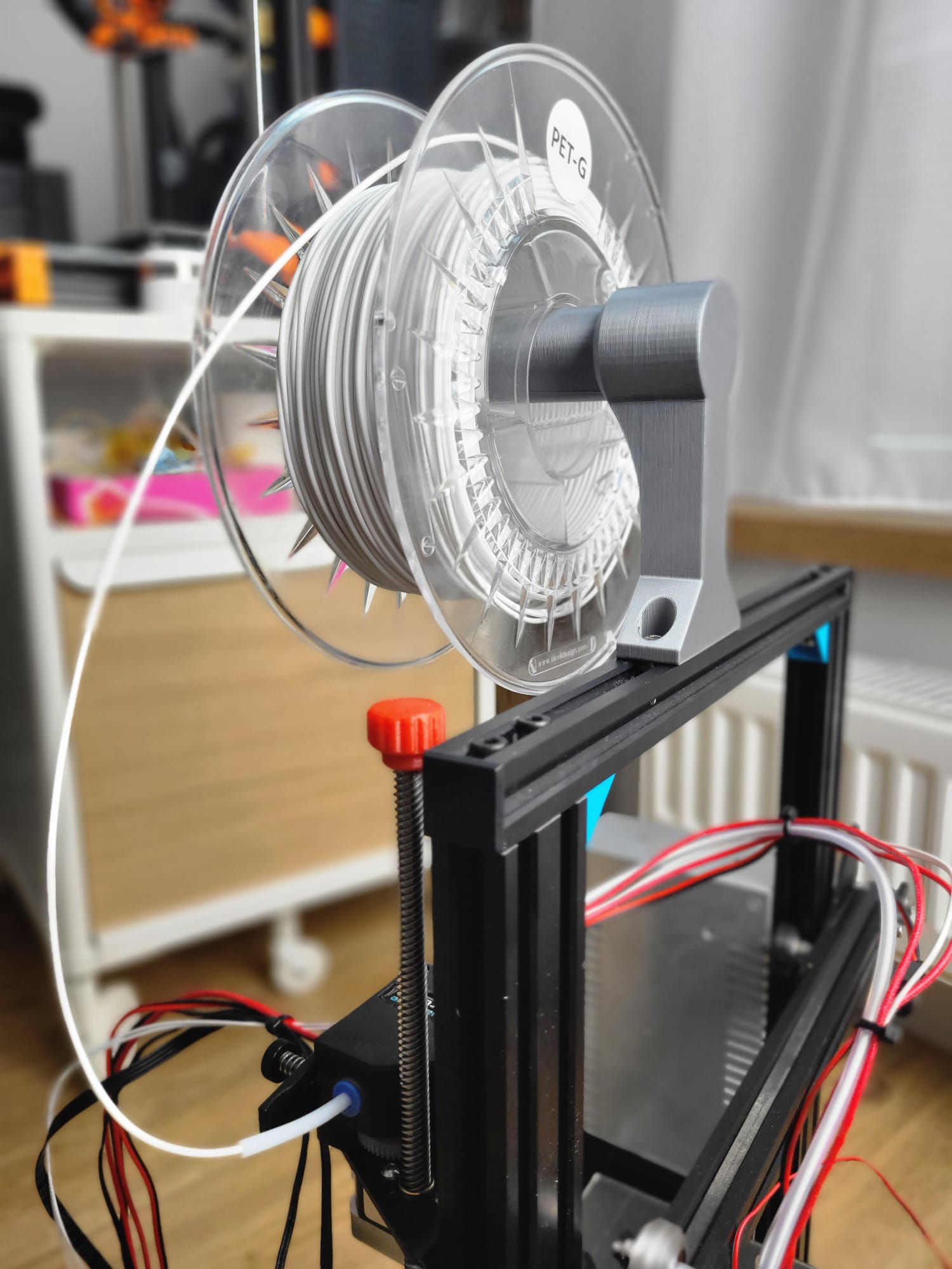 Spool Holder for Ender 3 by Fredator | Download free STL model ...