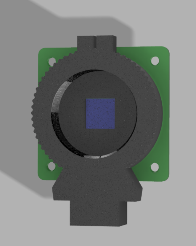 Pi Camera HQ Construction sketch/model by h0rsty | Download free STL ...