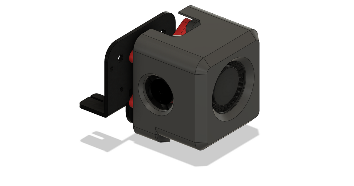 Vortex - Minimalist Ender 3 Cooling Fan Duct with Magnetic Mount by ...