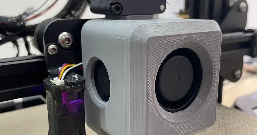 Vortex - Ender 3 Cooling Fan Duct with Magnetic Mount by Bosco Lau ...