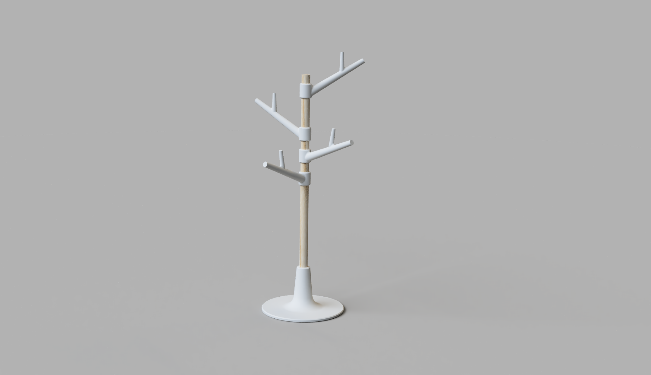Simple Jewellery Tree Hanger by Layers Studio | Download free STL model ...