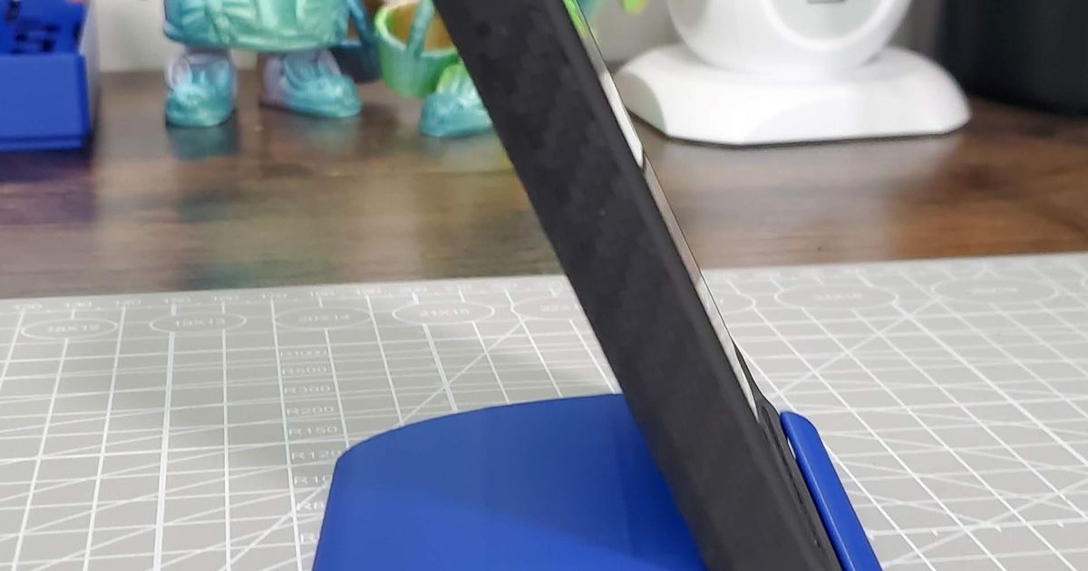 Phone Wedge Stand - 17 mm - Vase Mode by Tripod Tech | Download free STL model | Printables.com