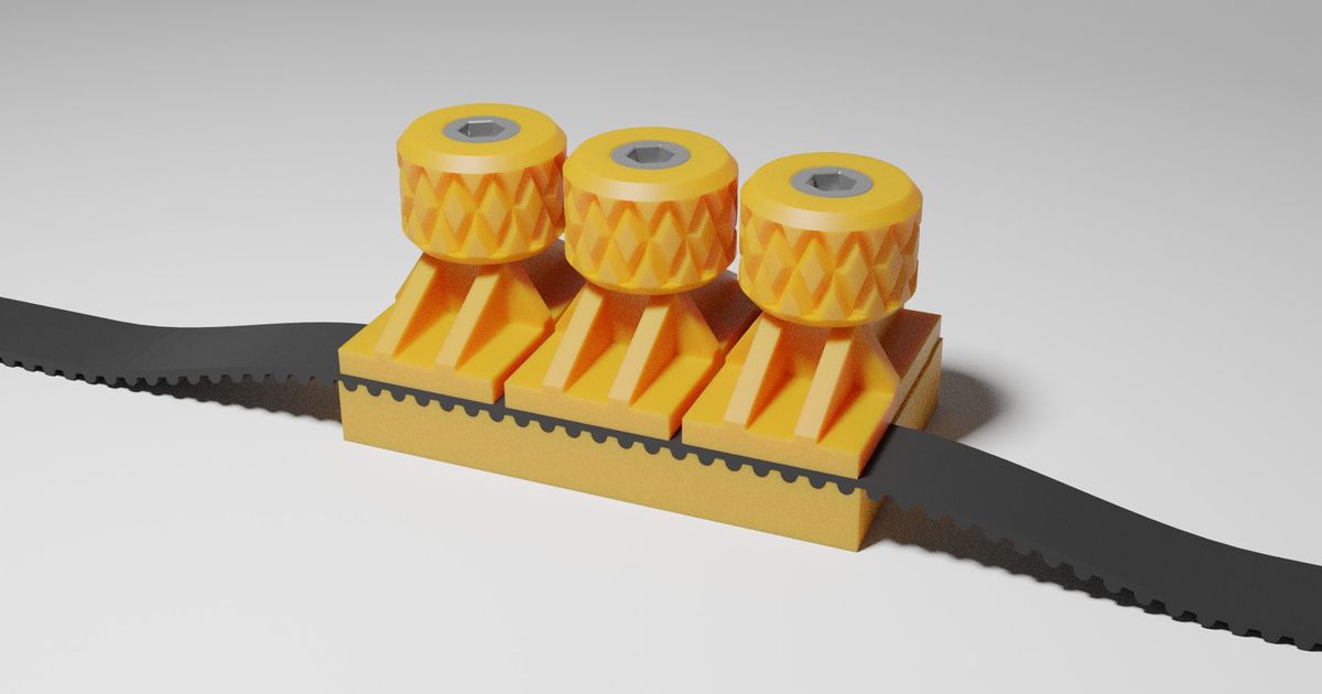 GT2 belt jig - DIY closed loop belts by RH3D | Download free STL model ...