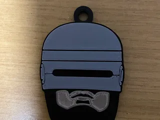 Robocop keychain by Ivanez91 | Download free STL model | Printables.com
